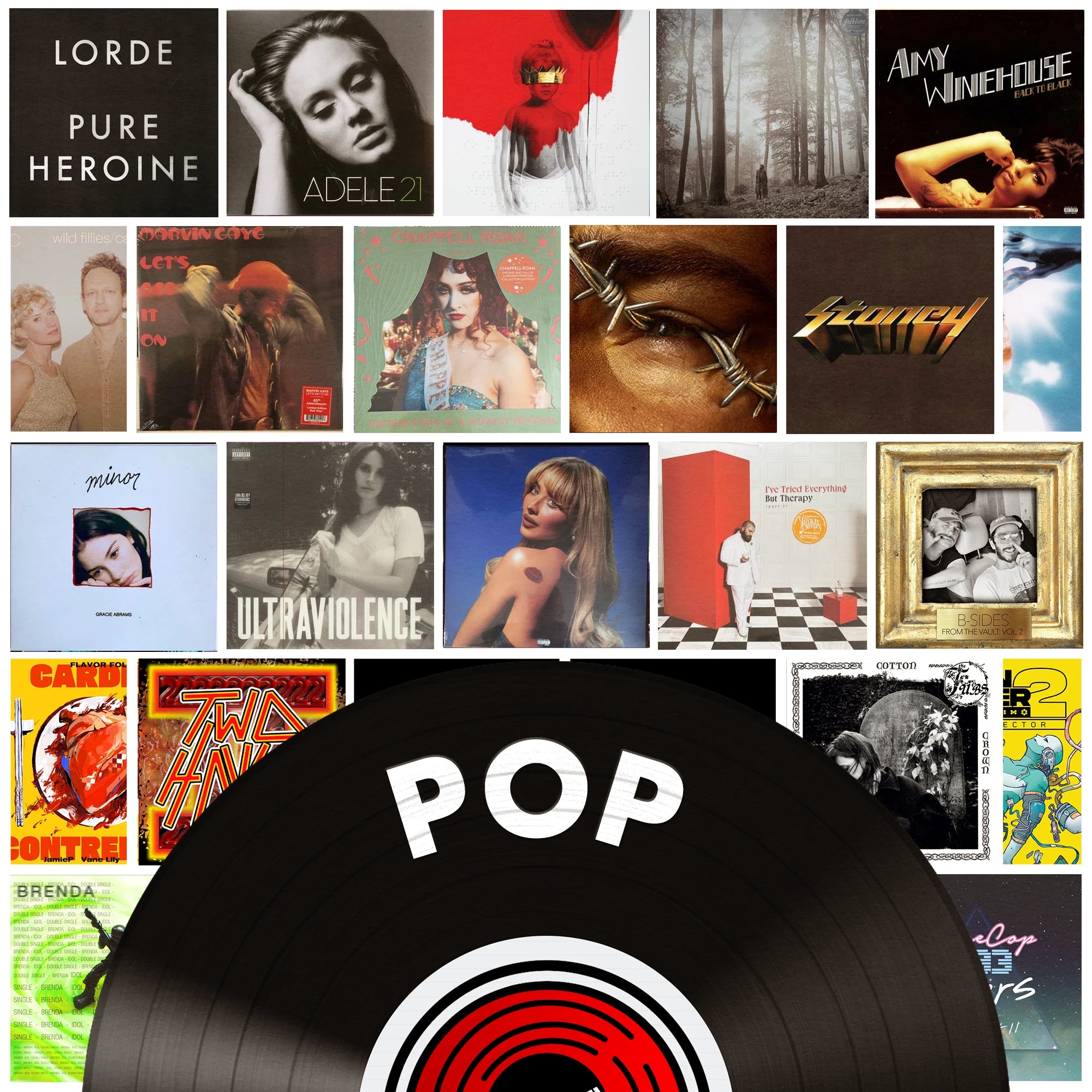 Pop Vinyl Records: New, Used, and Rare Albums – Waxed Records